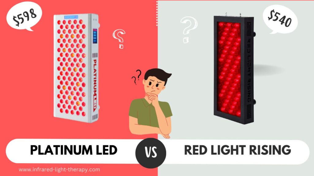 Platinum LED Therapy Lights Review (vs. Red Light Rising)