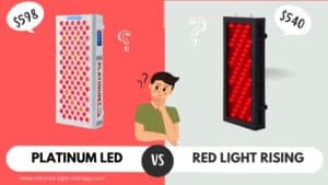 Platinum LED Therapy Lights Review (vs. Red Light Rising)